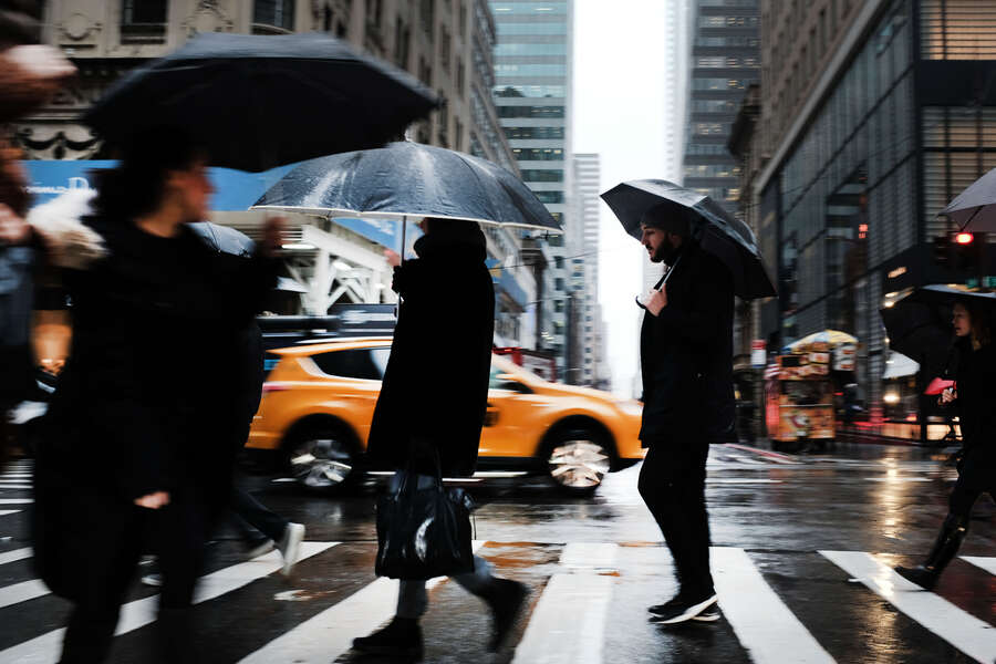 Coastal Storm Bringing Snow, Wind, and Rain to New York and New Jersey ...