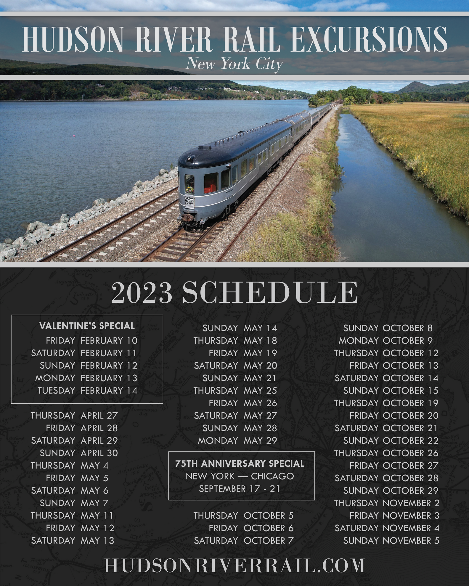 Hudson River Rail Excursion Historic Train Rides Return for 2023 ...