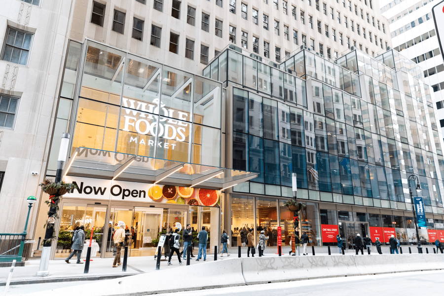 Take a Look Inside the Recently Opened FiDi Whole Foods in NYC - Thrillist