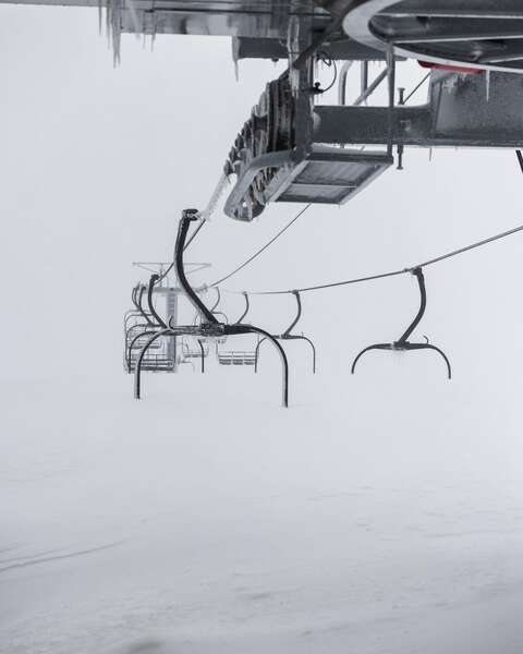 California's Ski Resorts Got so Much Snow the Ski Lifts Are Now Buried ...