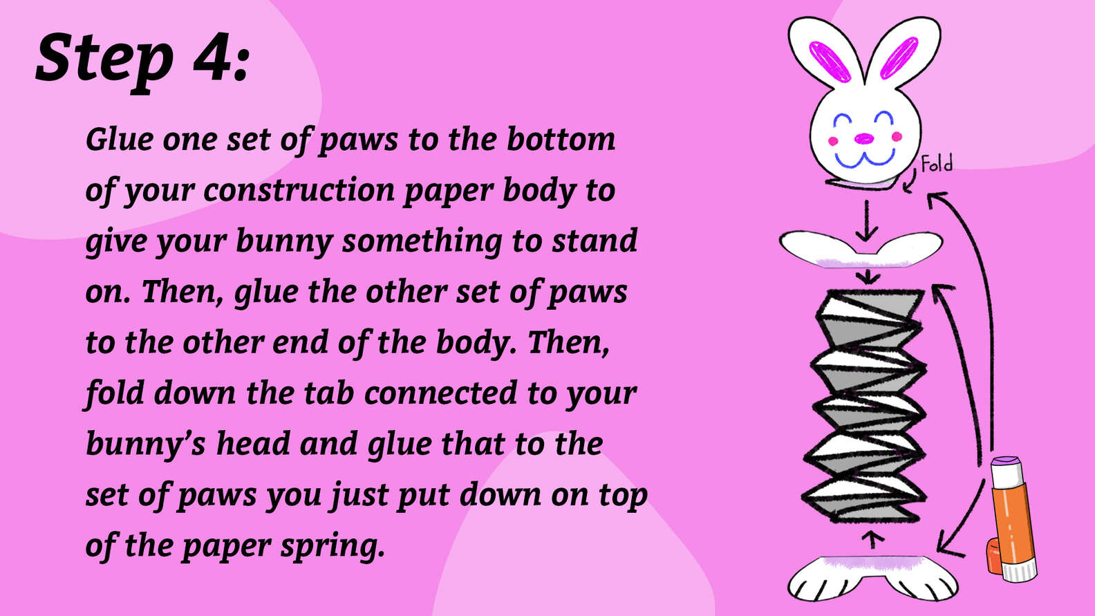 Celebrate Your Furry Friends With This Bouncing Paper Bunny Craft - The ...