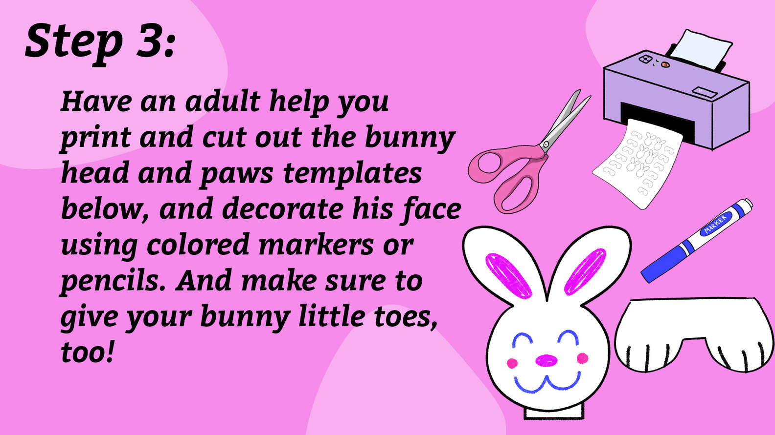 Celebrate Your Furry Friends With This Bouncing Paper Bunny Craft - The ...