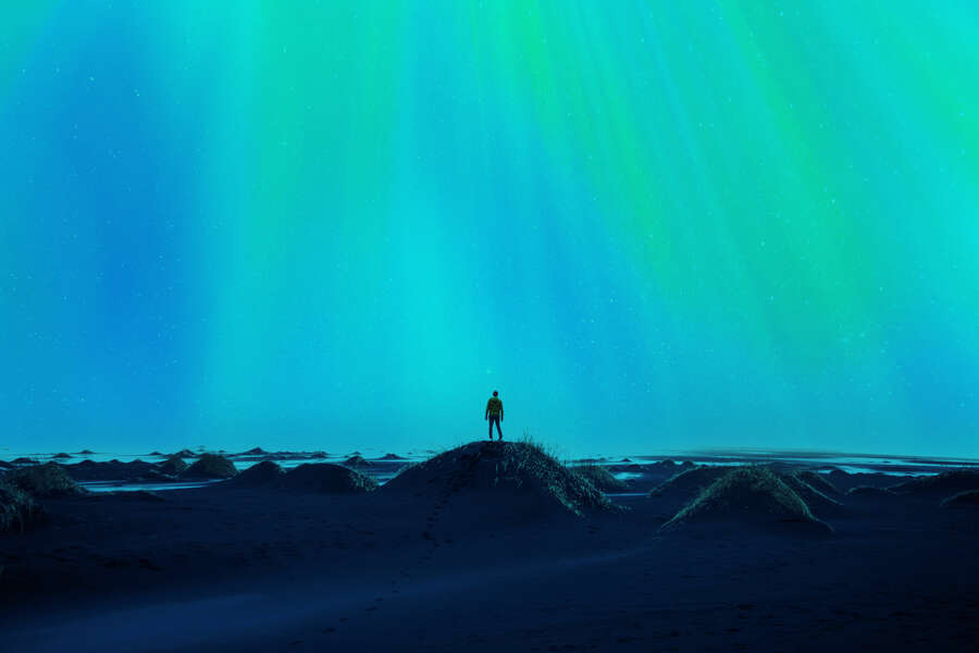 A Glowing Spiral Joined the Northern Lights in Alaska Last Weekend ...