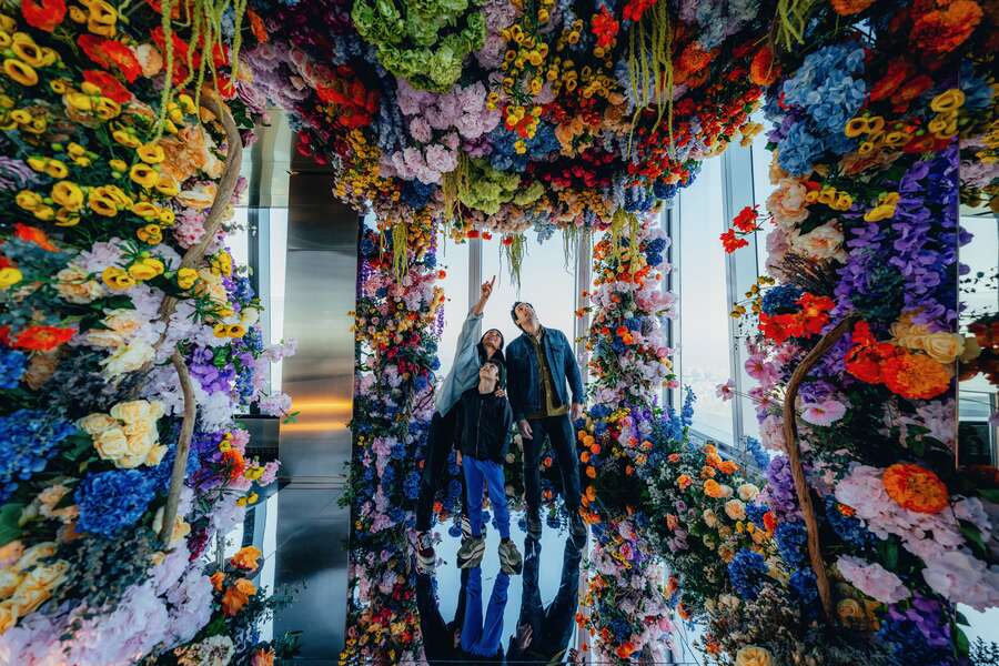 Sky Bloom, Immersive Floral Experience, Open At Edge This Month - Thrillist