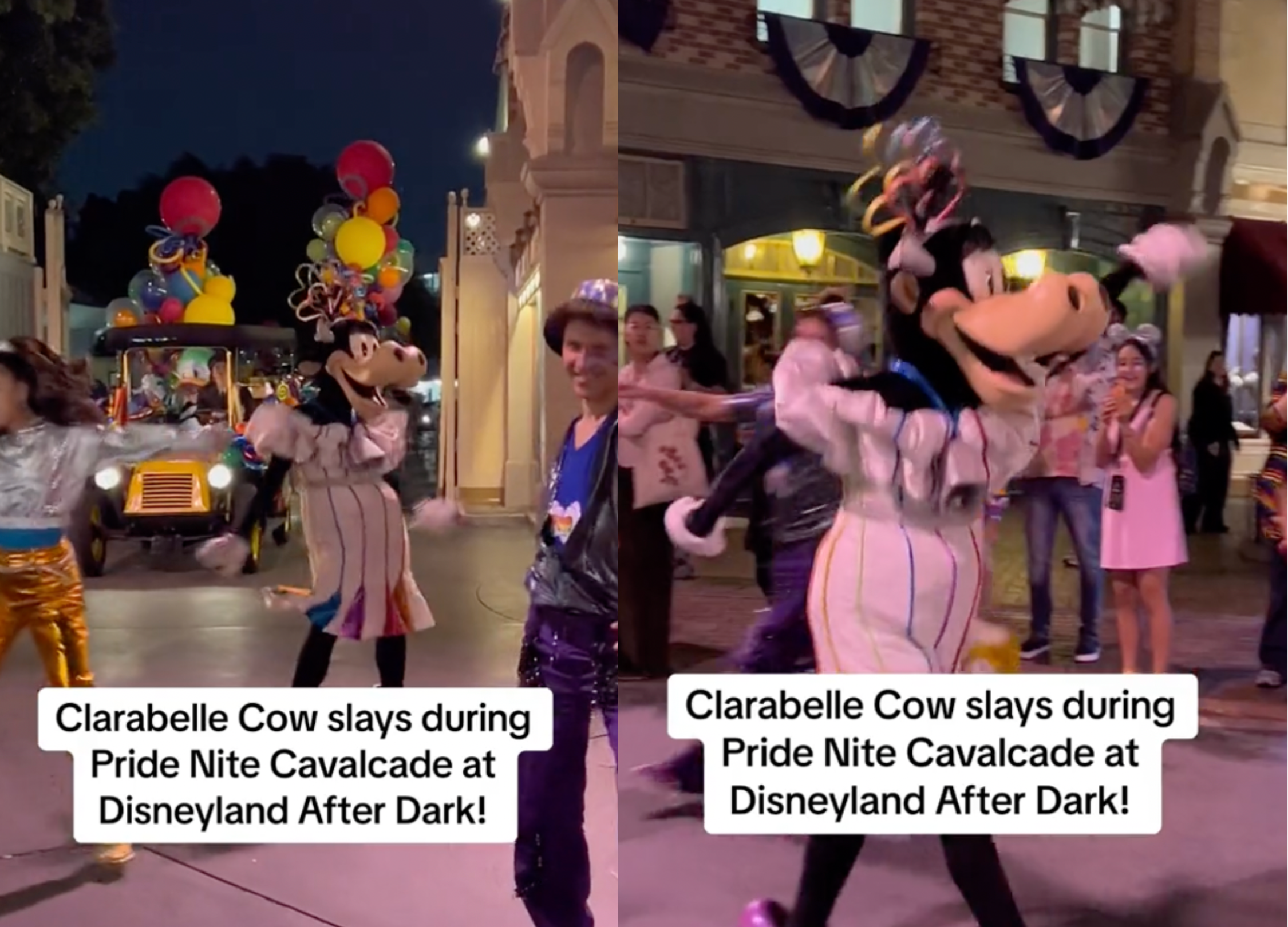 Clarabelle Cow And Goofy