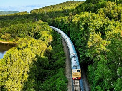 A New 'Forest Train' for Tourists Launched in Northeast China - Thrillist