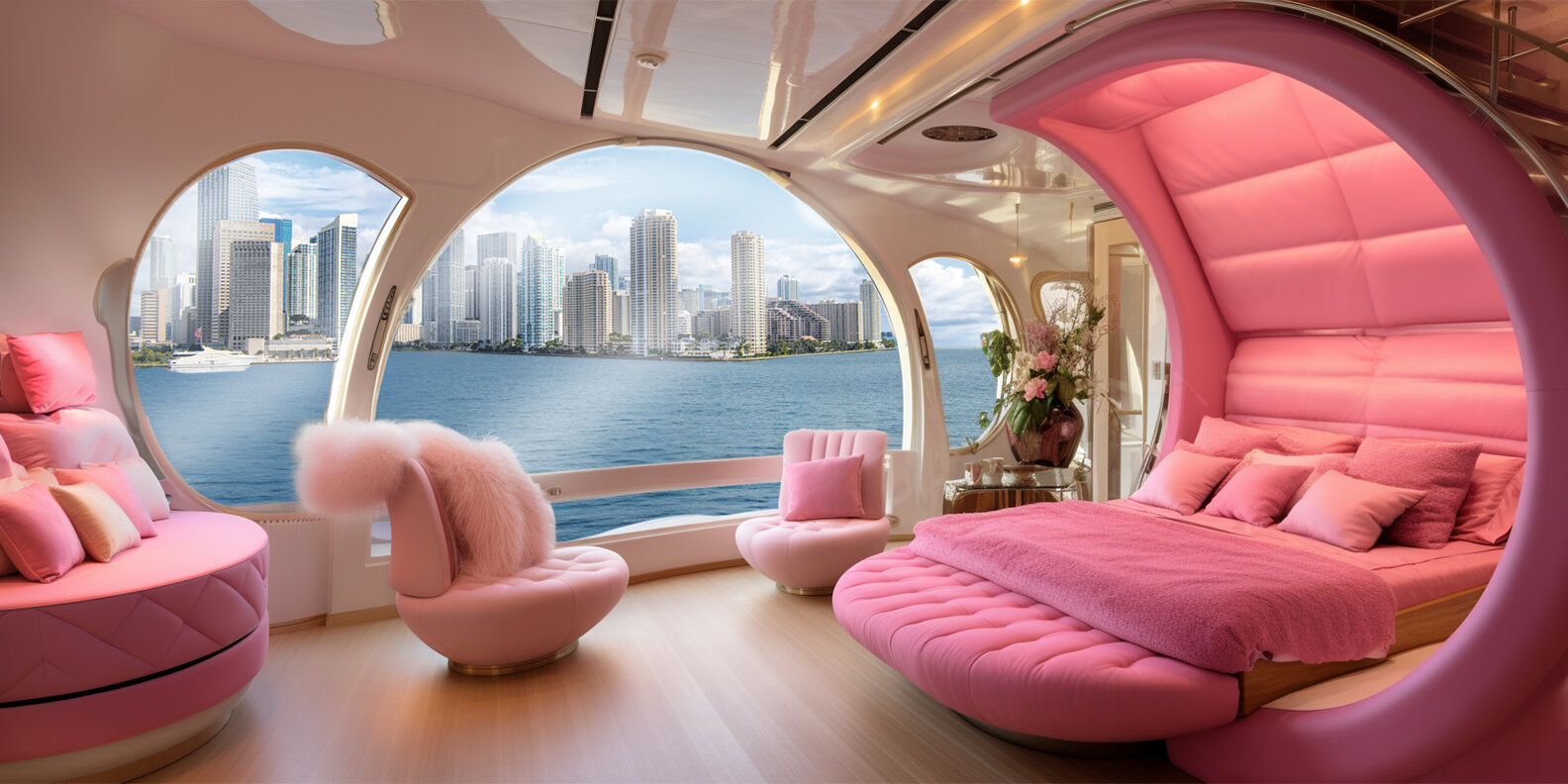 Barbie Inspired Pink Yacht Looks Straight Out of the Movie - Thrillist
