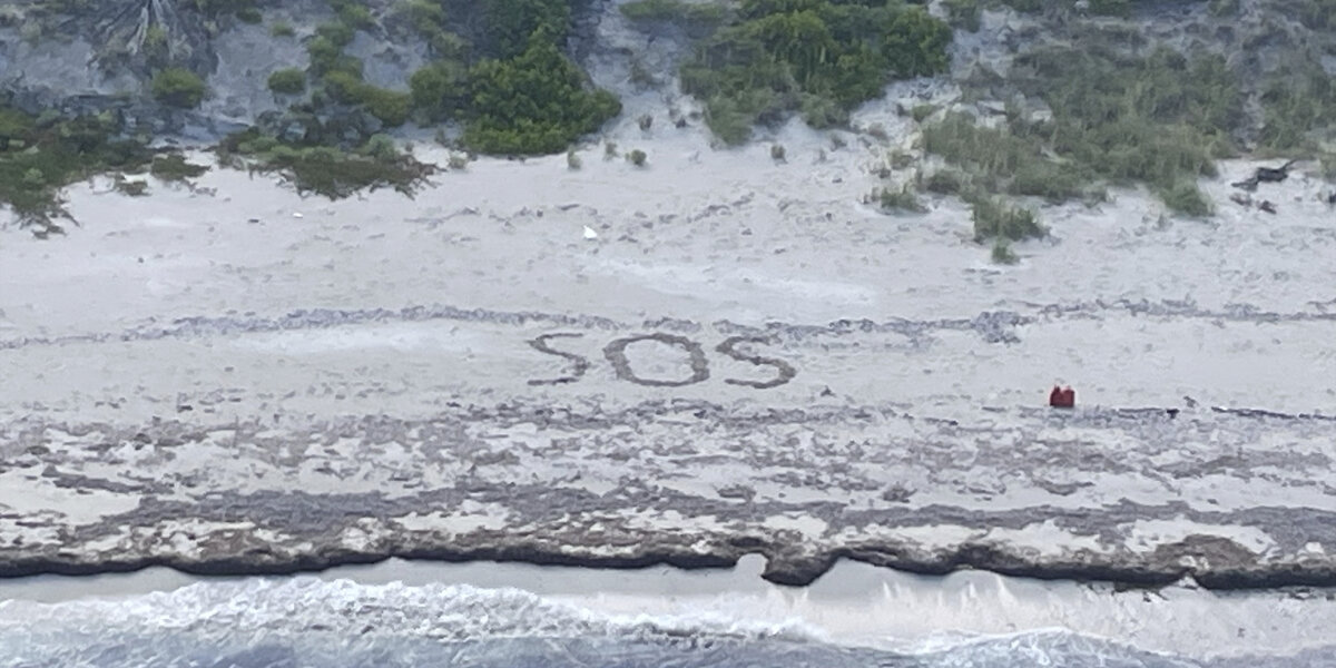 U S Coast Guard Rescues Man Who Was Stranded For 3 Days On An Island