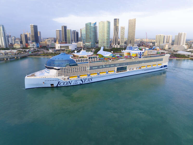 Royal Caribbean's Icon of the Seas Has Arrived in Miami and It's Unreal ...