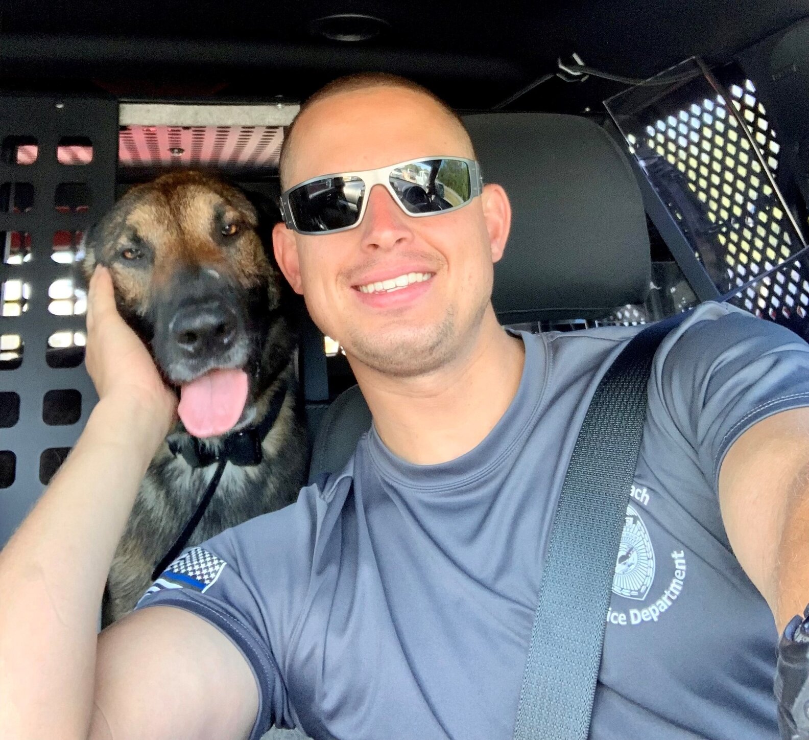 Retiring Police K9 Gets The Sweetest Send-Off After Years Of Faithful ...