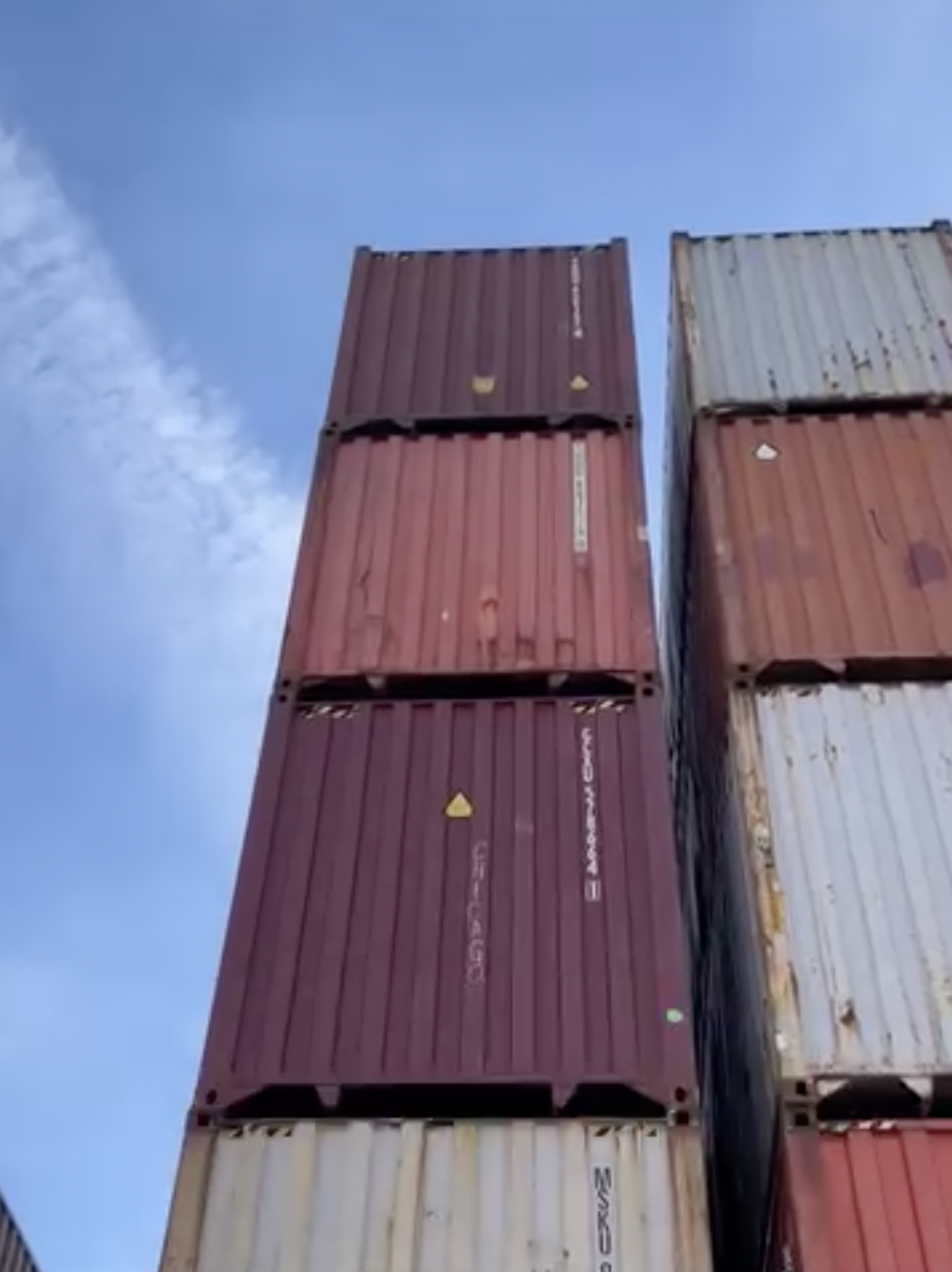 Coast Guards Inspecting Shipping Container Hear Scratching From Inside ...