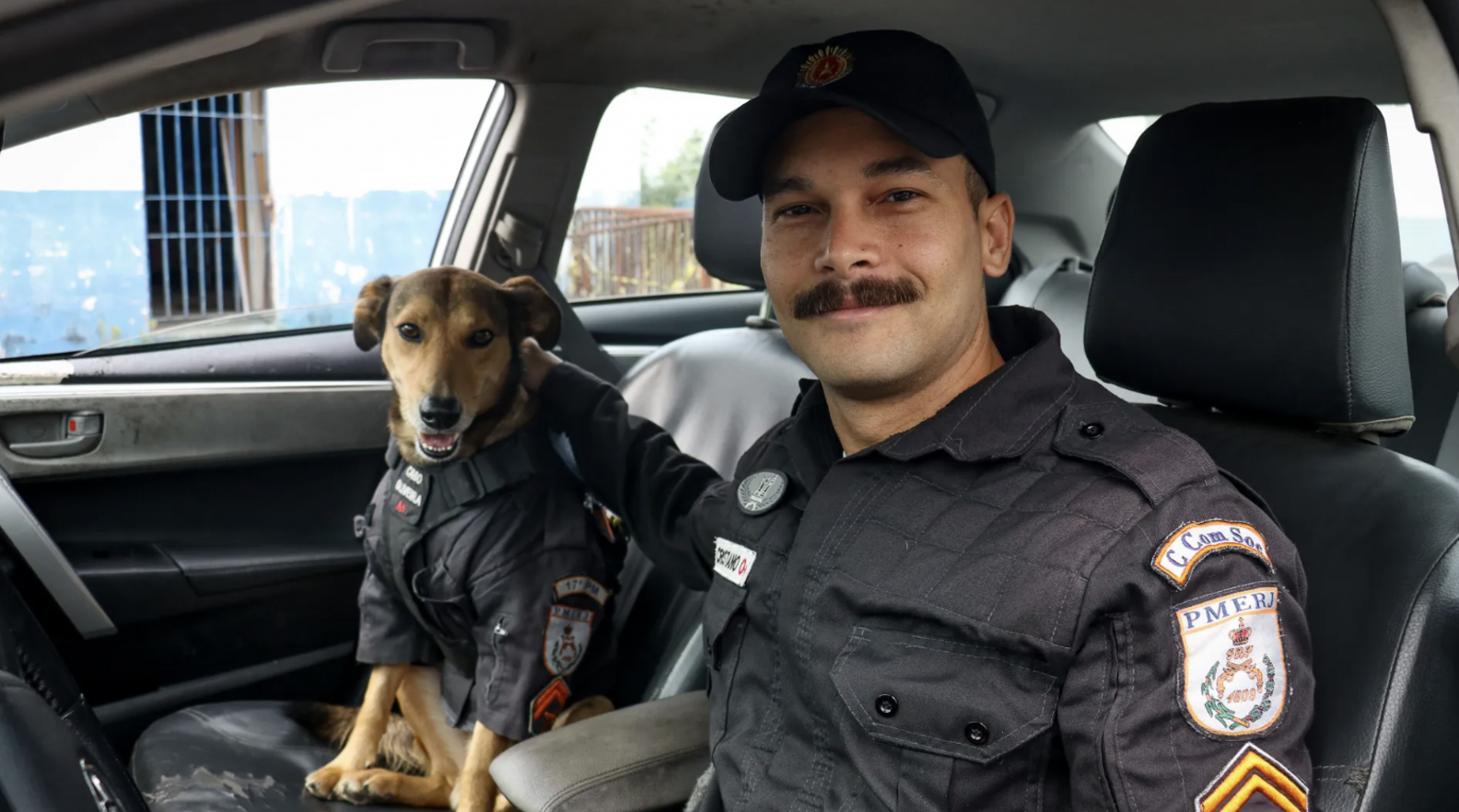 Stray Dog Sneaks Into Police Station And Won’t Leave Until He Gets A ...