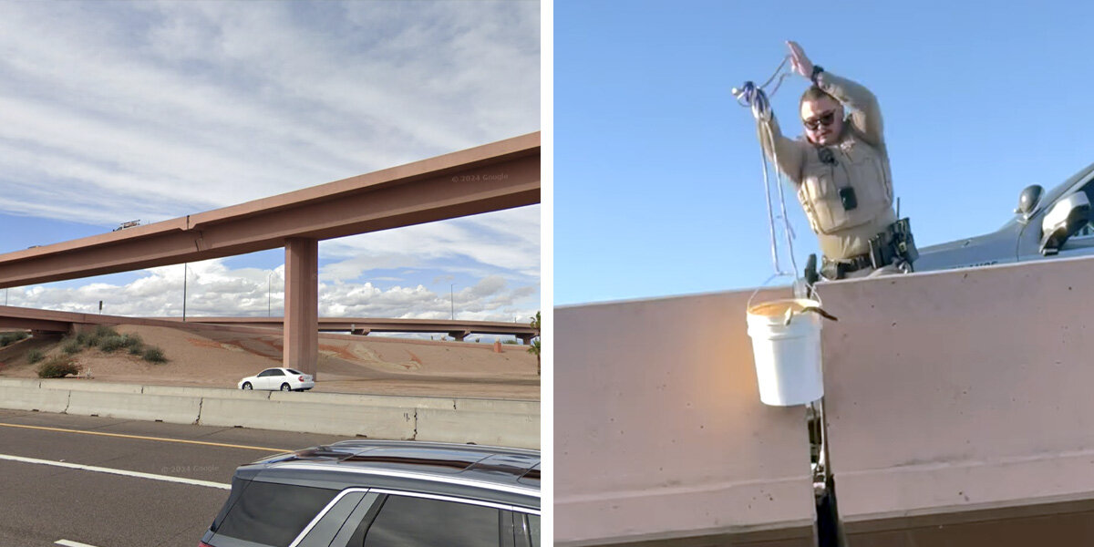 Cops Responding To 'Jumper' On Overpass Soon Learn The Heartwarming ...