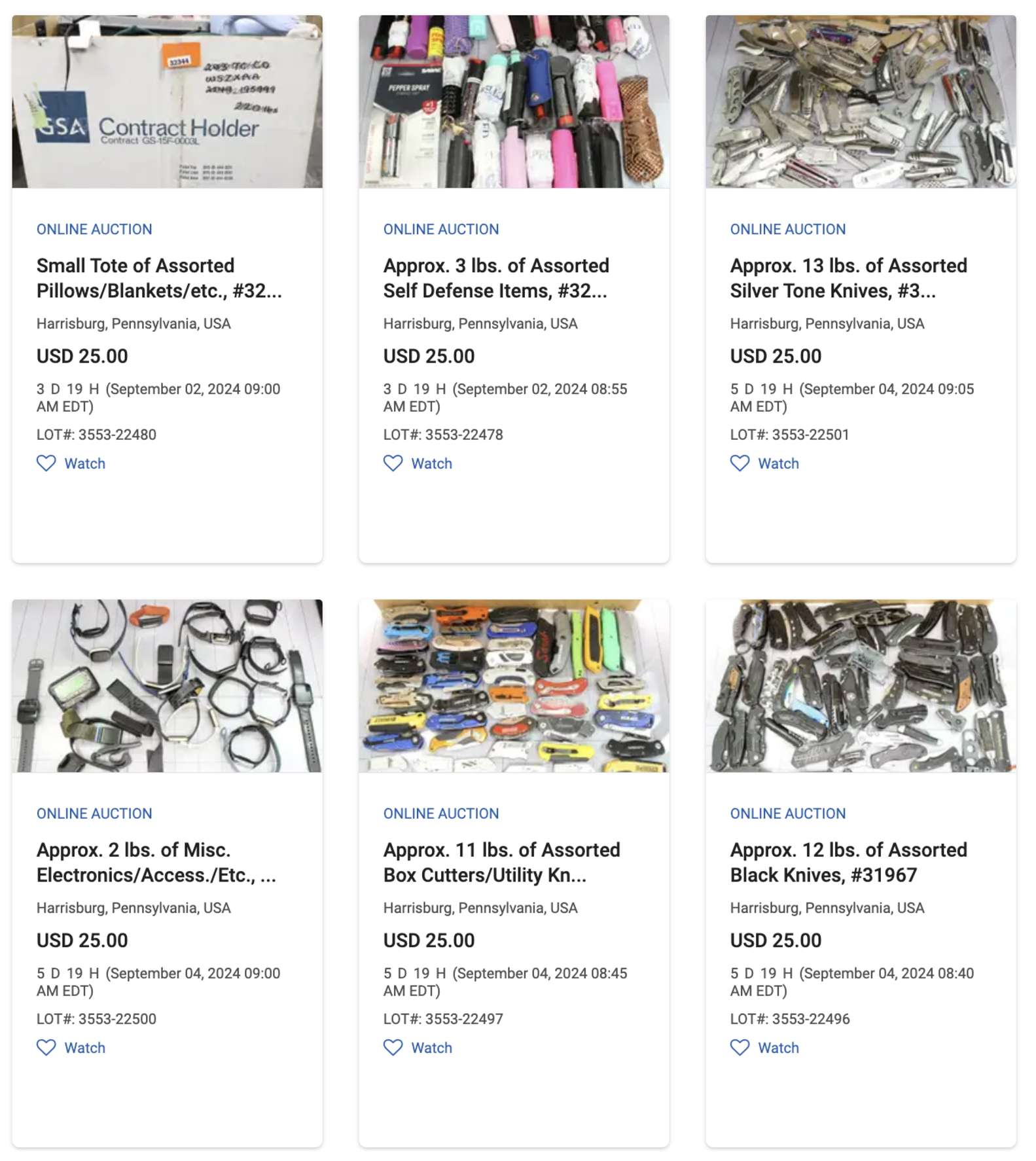 TSA Confiscated Items Are for Sale Online For Cheap, Including Airpods ...