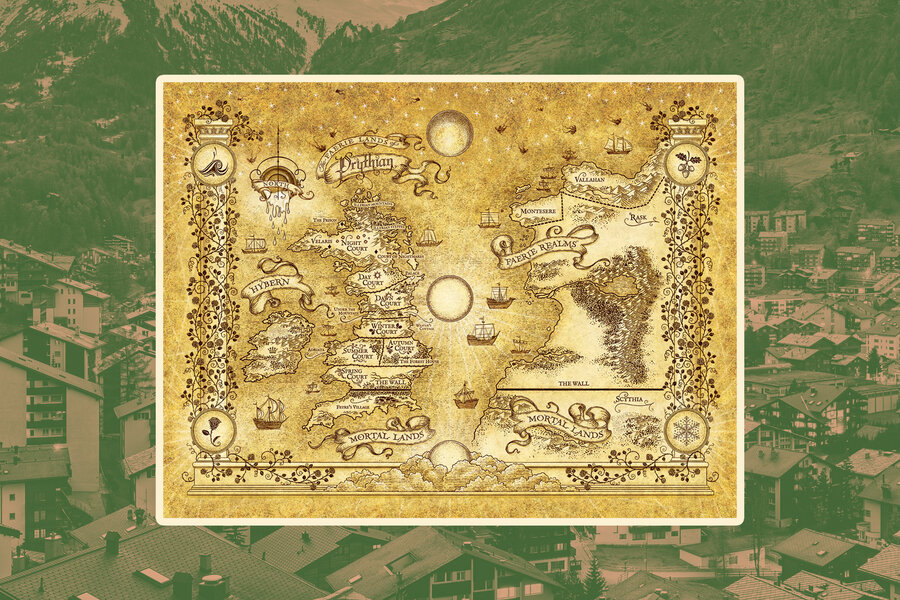 ACOTAR Map Illustrator Explains Mapping Out the Night Court, Prythian ...