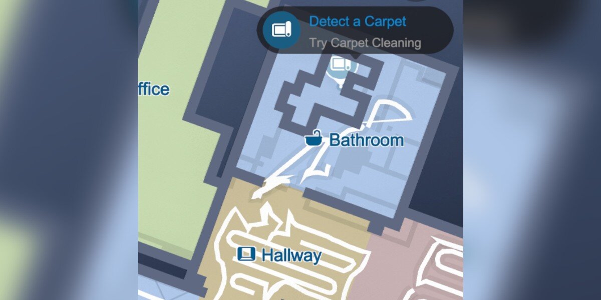 Remote Vacuum Detects 'New Carpet' In Bathroom And Family Can't Stop ...