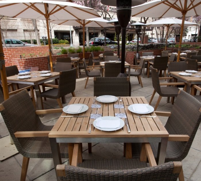 Blue Duck Tavern's New Patio: A Washington DC, DC Bar.