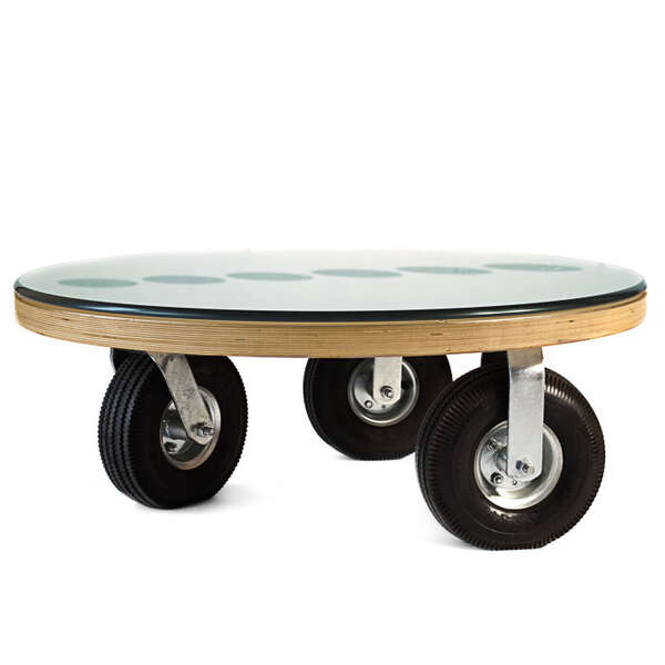 Go-Kart Coffee Table - Own - Thrillist Denver