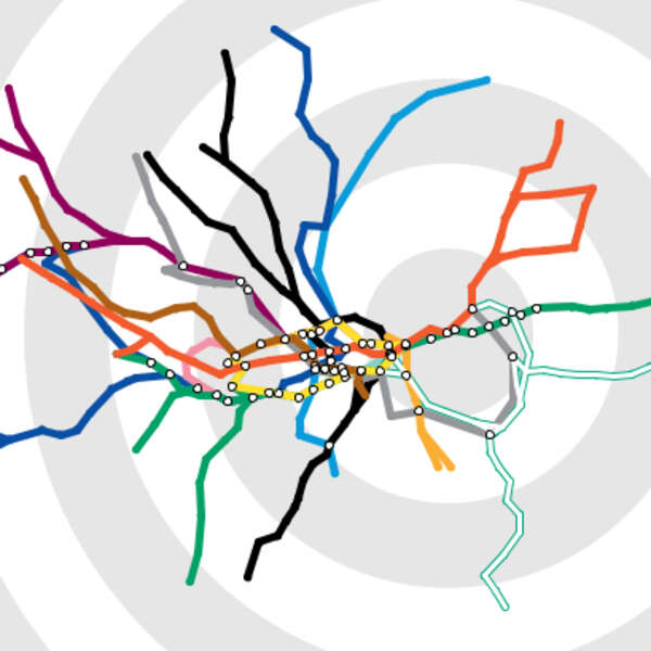 Travel Time Tube Map - Travel - Thrillist London