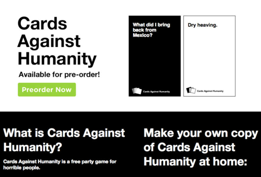 A party game as despicable as your friends - Thrillist