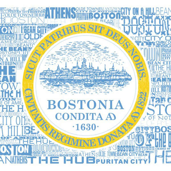 Boston Flag Nickname Print - Thrillist