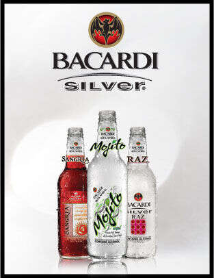 Bacardi Silver Raz Nutrition