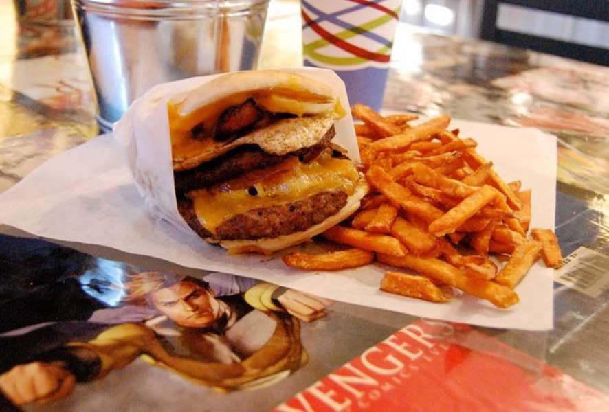 Comically good burgers come to Seward Park - Thrillist