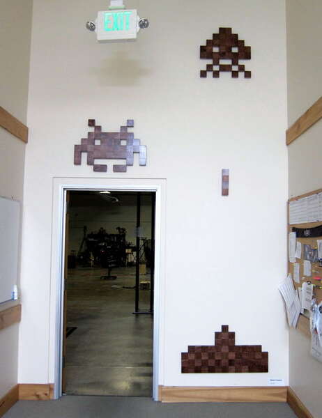 Big wooden video game nostalgia for your wall - Thrillist