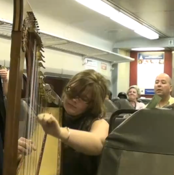 Regional Rail Harp Concert - Thrillist Philadelphia