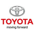 Toyota Logo Moving Forward
