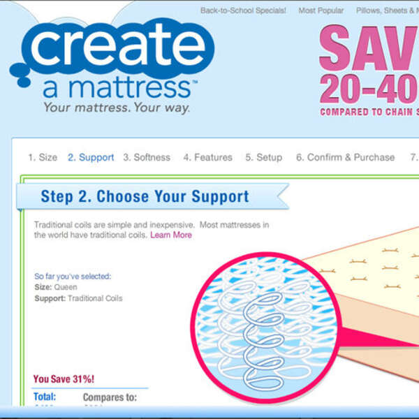 Create-A-Mattress - Thrillist