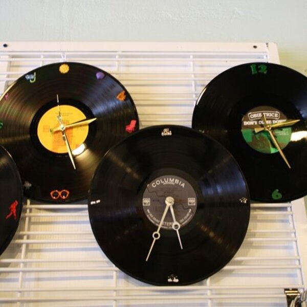 Vinyl Clocks from LRJ Designs - Own - Thrillist Austin