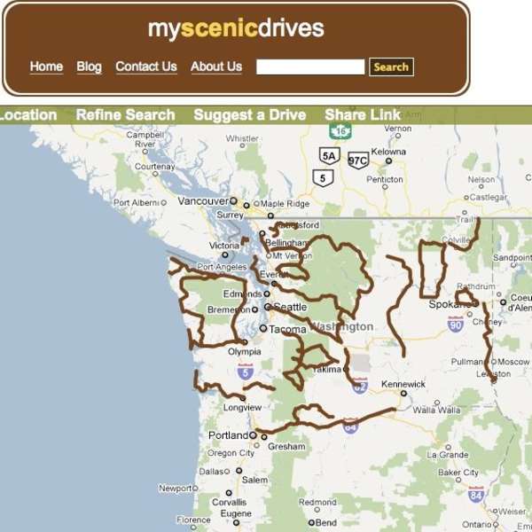 My Scenic Drives - Travel - Thrillist Seattle