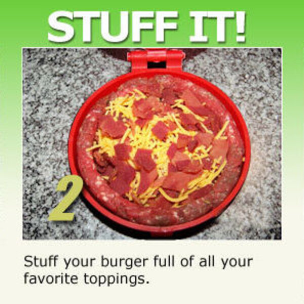 Stufz Gourmet Burger Maker - Thrillist