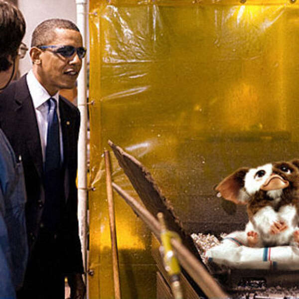 Barack Obama Looking At Awesome Things - Thrillist