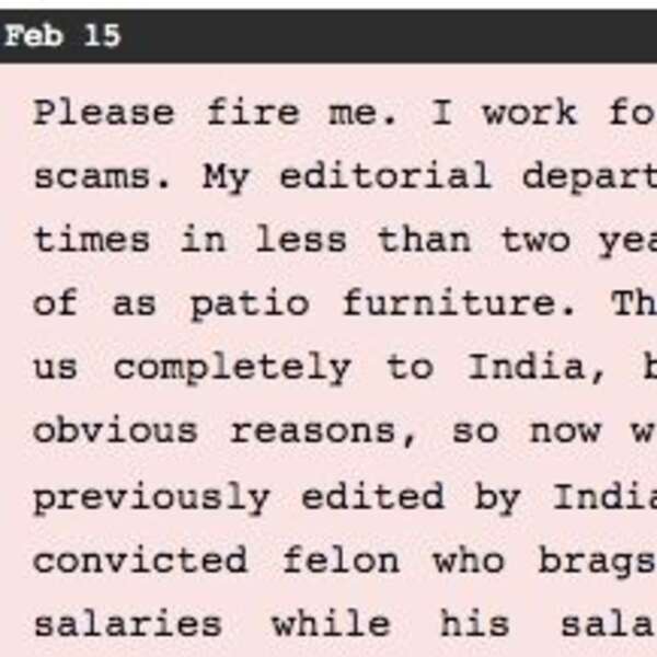 Please Fire Me - Entertainment - Thrillist New York