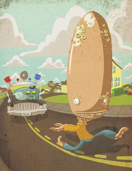 Michael Rapa Illustrations - Own - Thrillist Boston