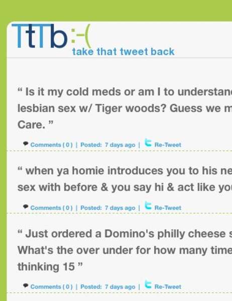 Take That Tweet Back - Entertainment - Thrillist Washington DC