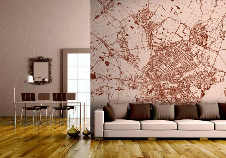 Wallpapered's Map Murals - Own - Thrillist Nation