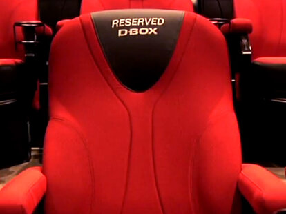The D-Box Pops Up in a Theater Near You - Entertainment - Thrillist Nation