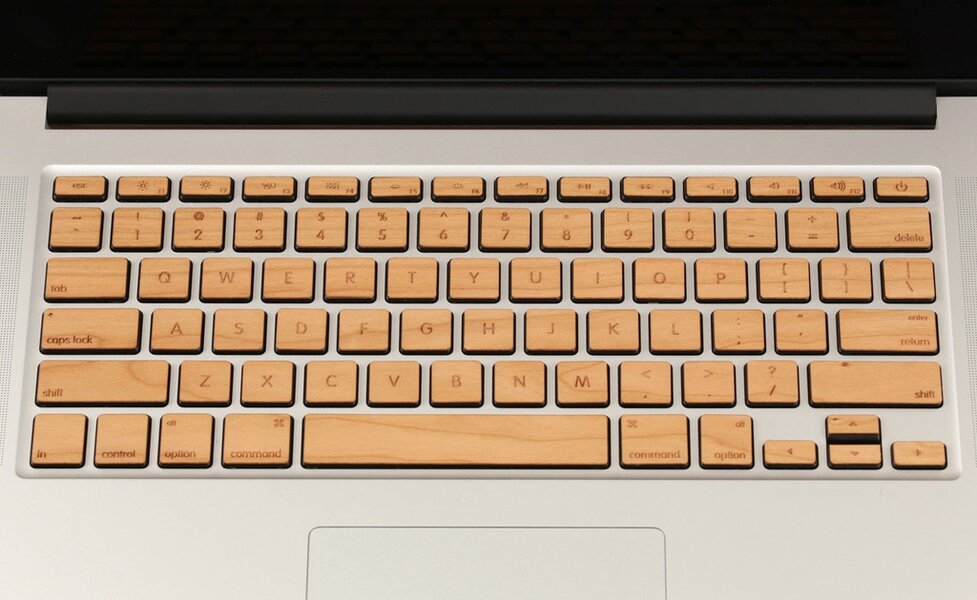 Wooden Keyboard - Own - Thrillist Nation