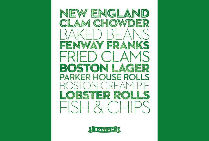 Delicious Boston Print - Own - Thrillist Boston