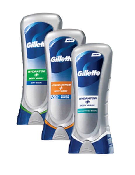 The Gillette Hydrator + Body Wash Lineup - Thrillist
