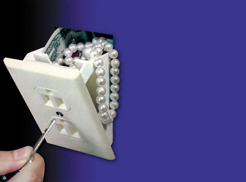 Hidden Wall Safe Electric Outlet - Own - Thrillist Nation