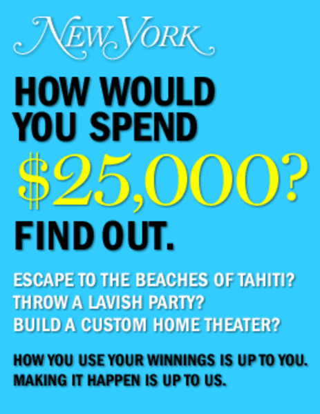 New York Magazine's $25,000 Giveaway - Thrillist