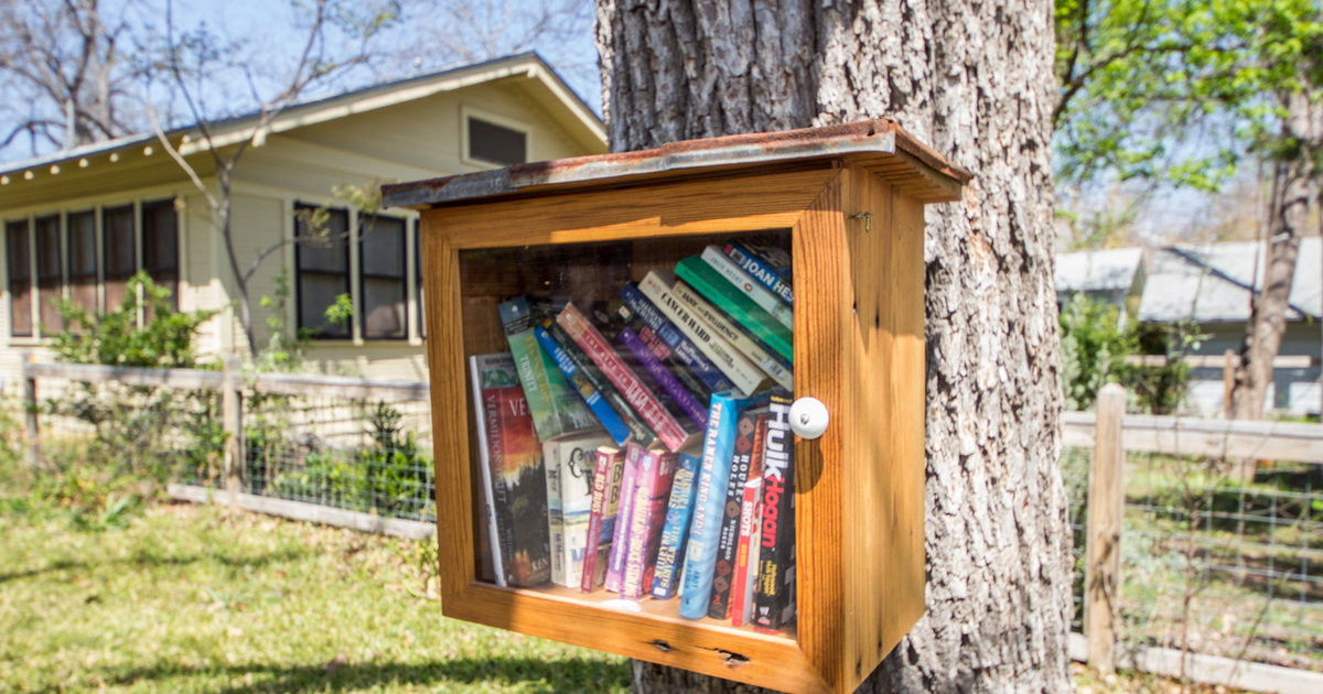 Little Free Library for Men - Own - Thrillist Austin