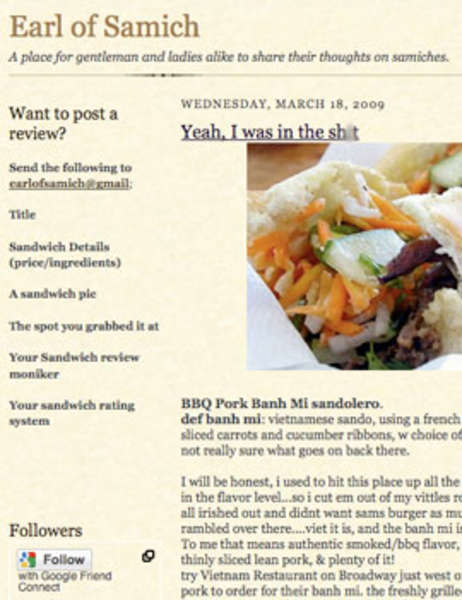 Earl of Samich - Eat - Thrillist San Francisco