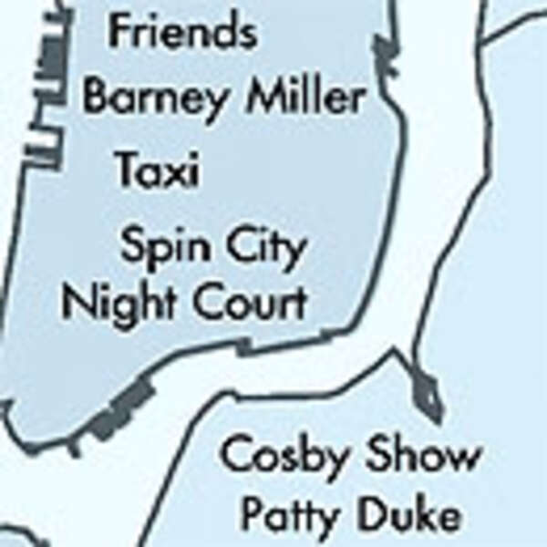 NYC Sitcoms Map - Entertainment - Thrillist New York