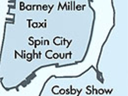 NYC Sitcoms Map - Entertainment - Thrillist New York