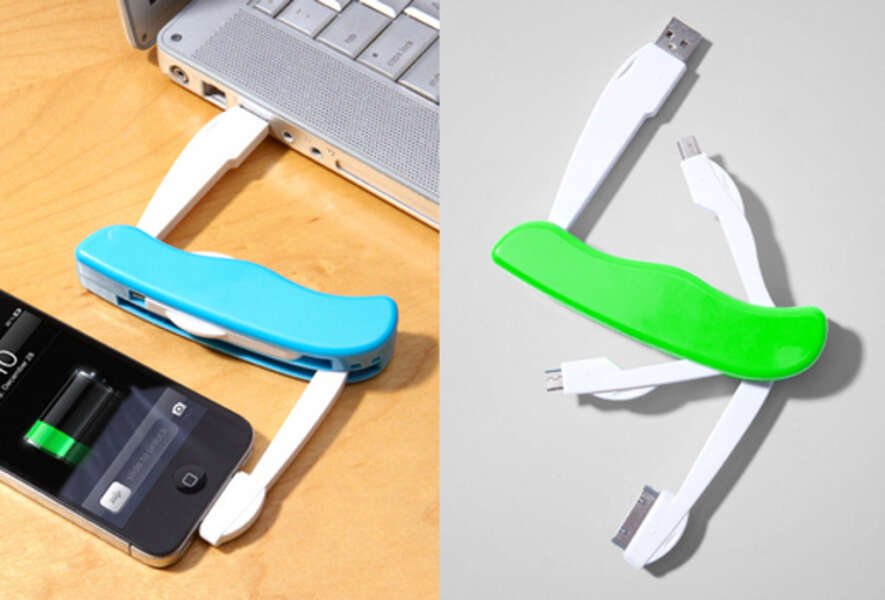 USB Utility Charge Tool including a USB, mini USB, micro USB, and 30 ...